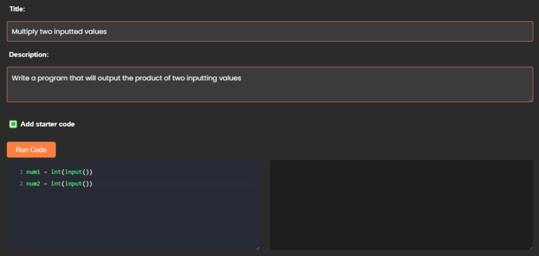 Creating a Self Marking Task (Teacher Created) – CSUK:Coder